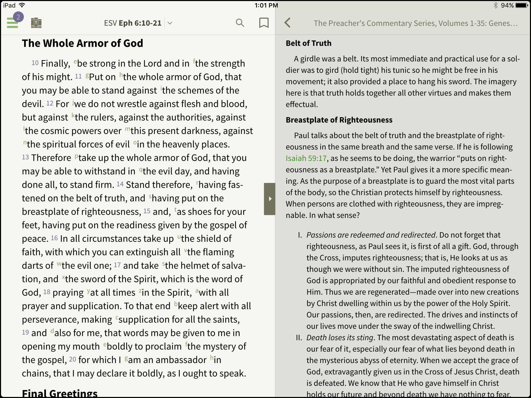 Look Inside: The Preacher's Commentary Series - Olive Tree Blog