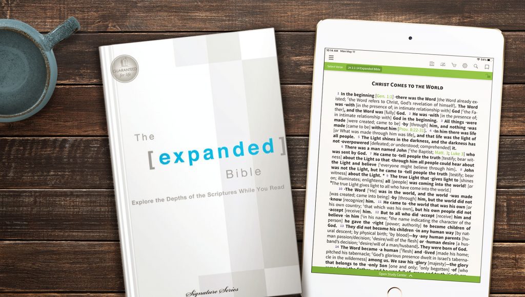 Look Inside: The Expanded Bible - Olive Tree Blog
